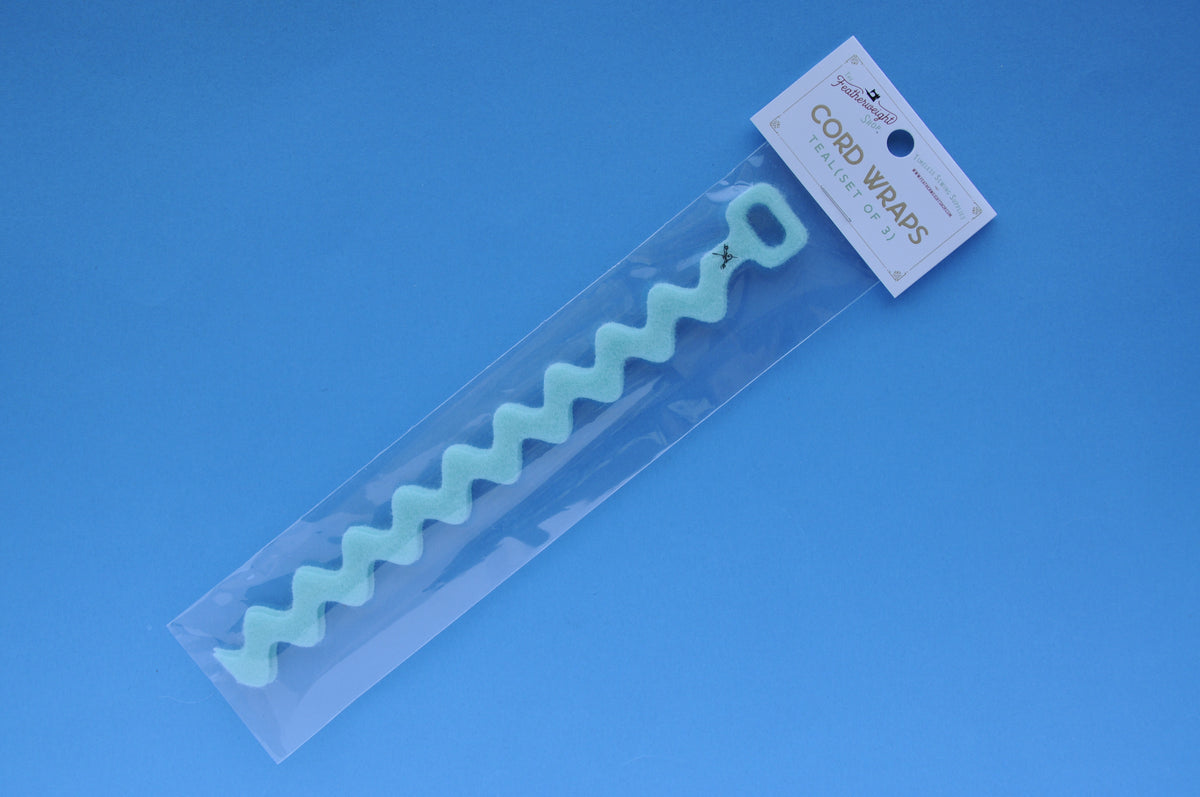 Cord Wrap, Ric Rac - Set Of 3 (Teal) – S and P Sewing Supplies