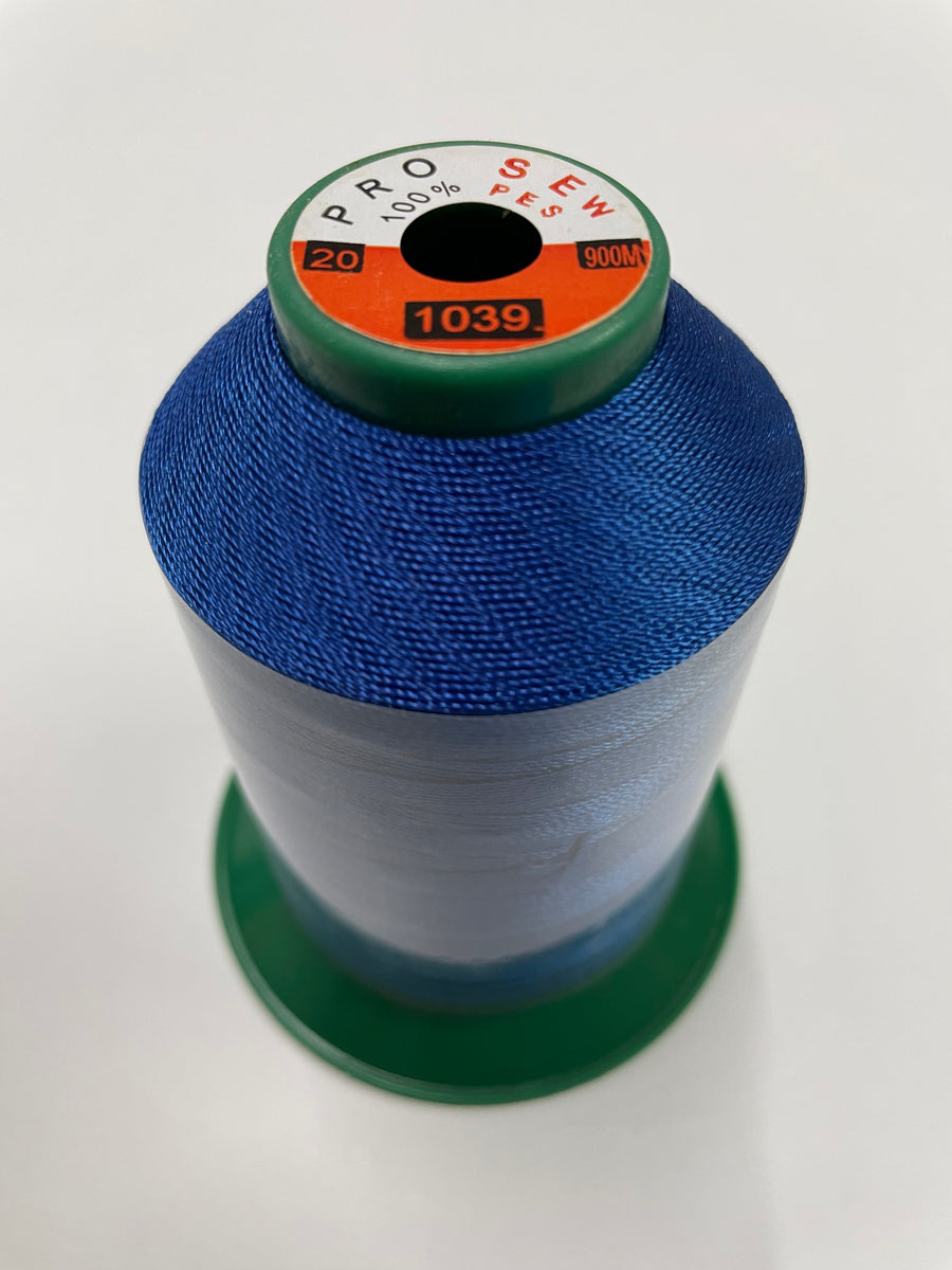 1039 - Blue M20 Polyester Thread – S and P Sewing Supplies