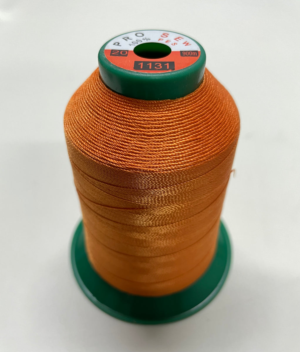 1131 - Copper Orange M20 Polyester Thread – S and P Sewing Supplies