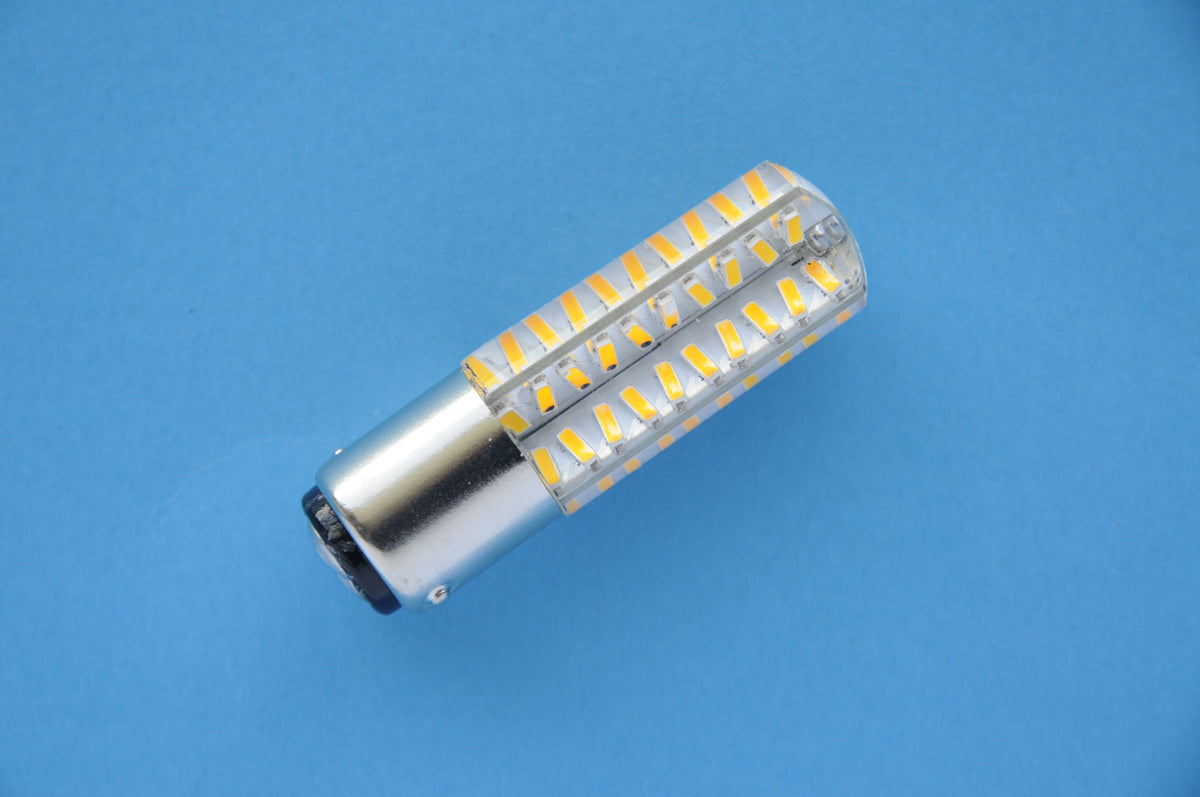 BA15D LED Globe 220 Volt Warm Colour – S and P Sewing Supplies